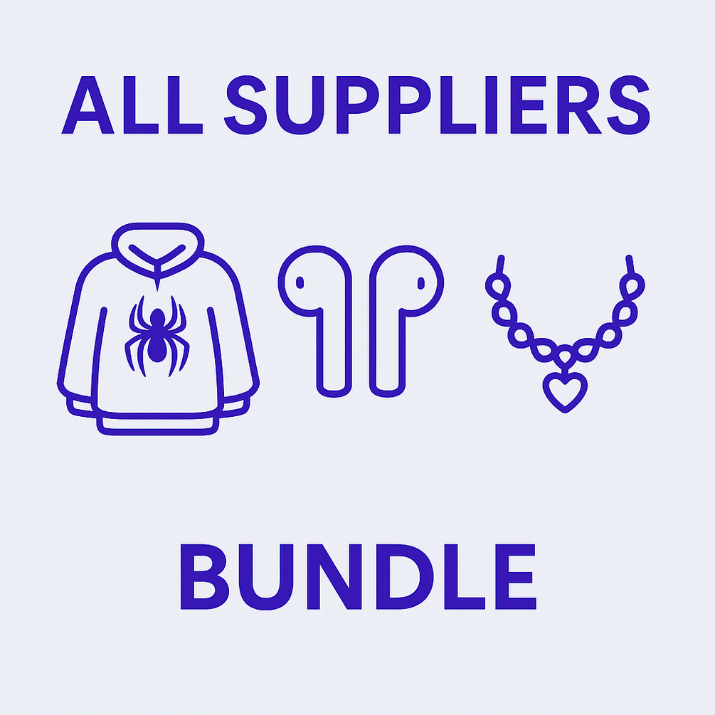All Supplier Bundle + guide ( Best Value 🔥)