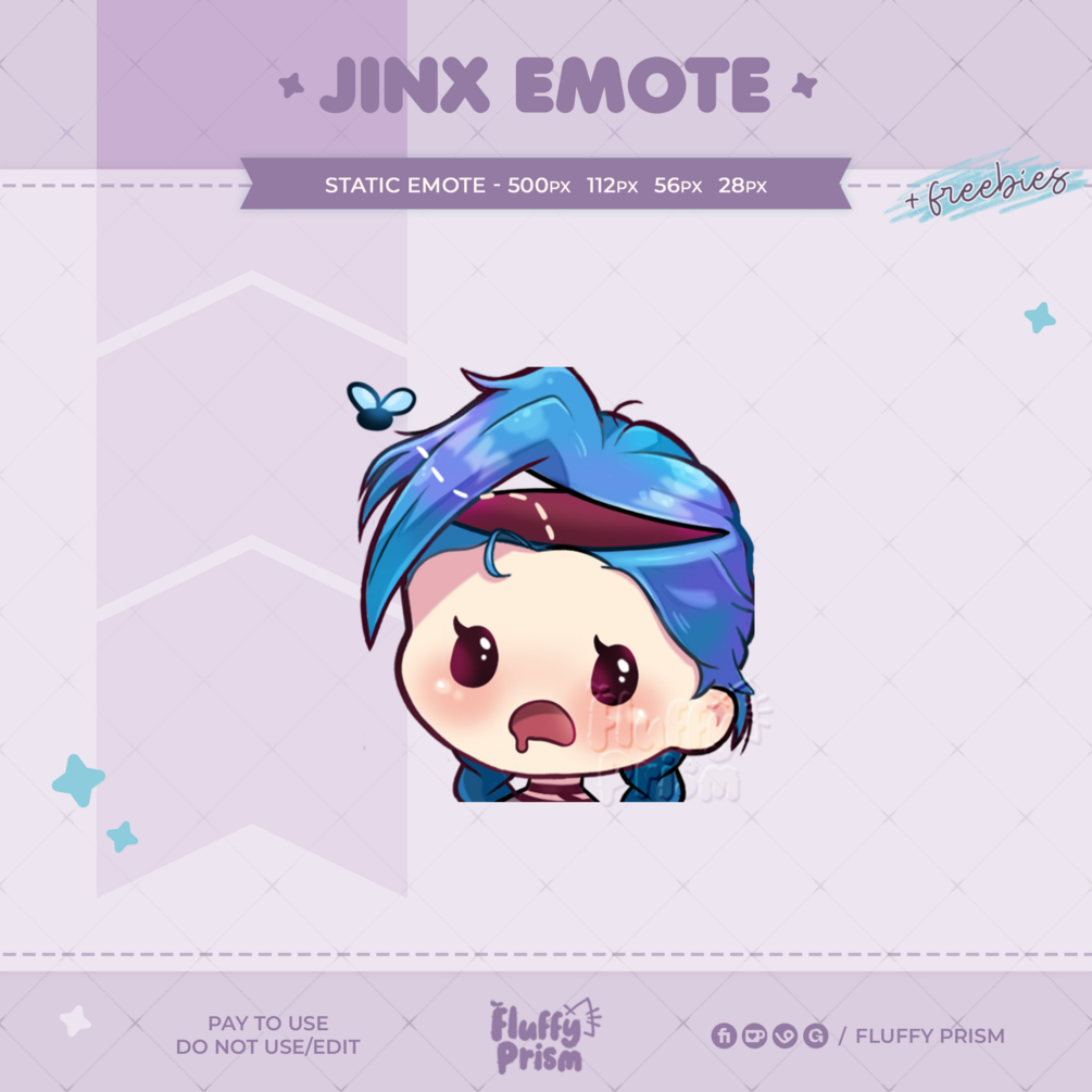 💥 Jinx Emote | empty head
