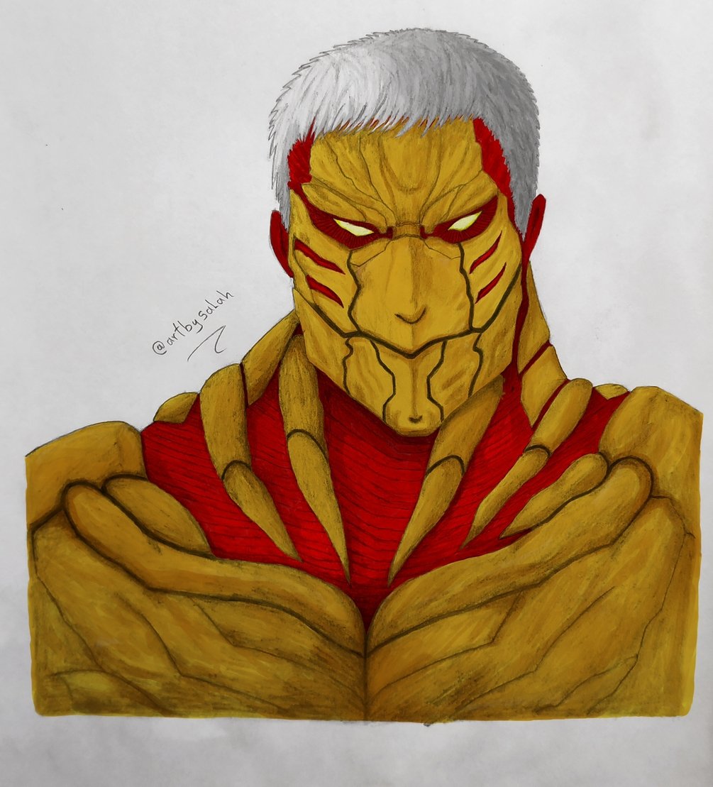 The Armored Titan - Reiner (Colored)