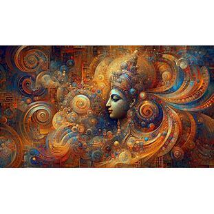 🎨🔮 Divine Expressions: Abstract Art #Images of Gods ⭐️🎨