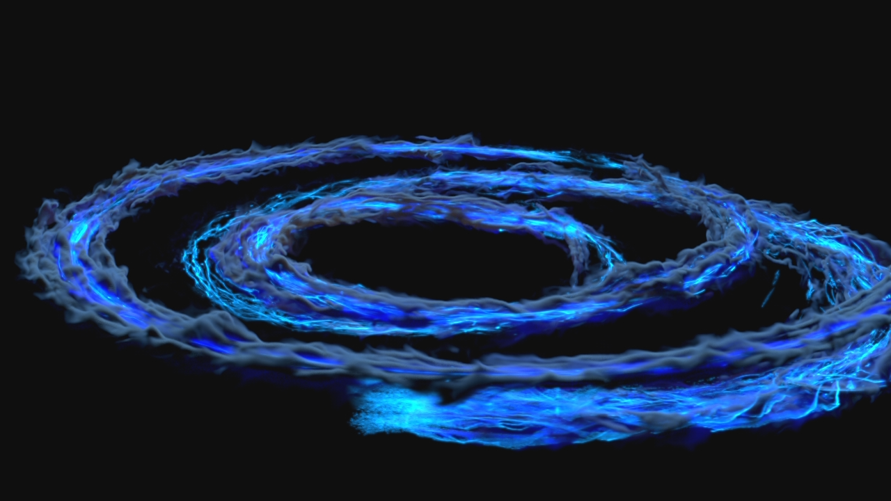 Houdini Magic Rotating Particle Solution Project File