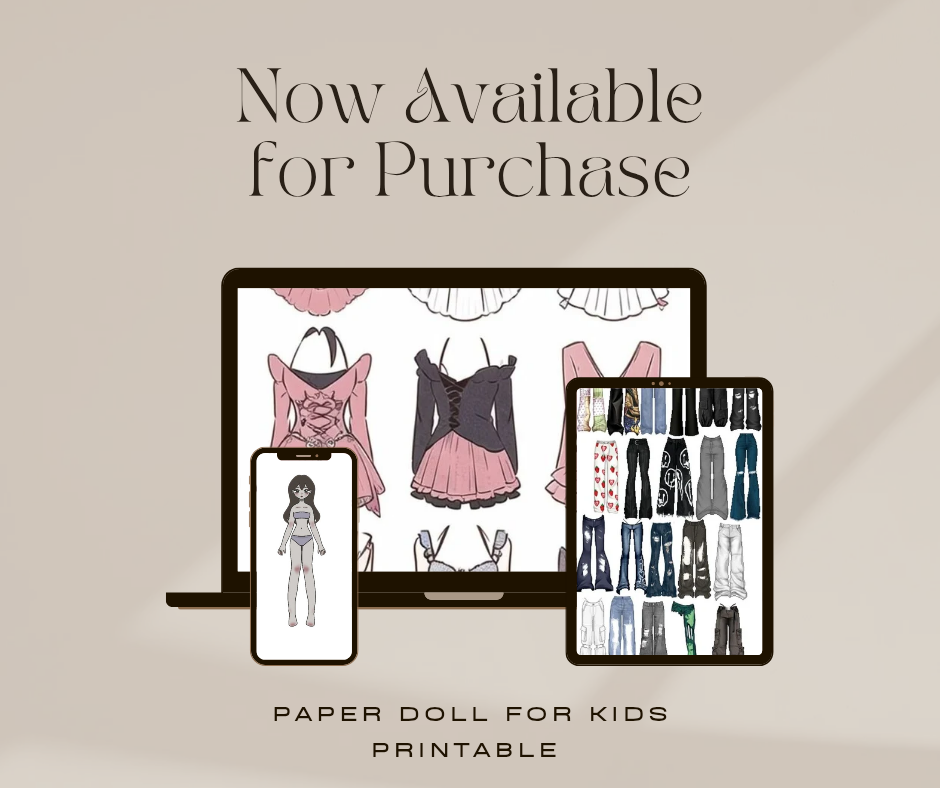Paper Doll Bundle Printable