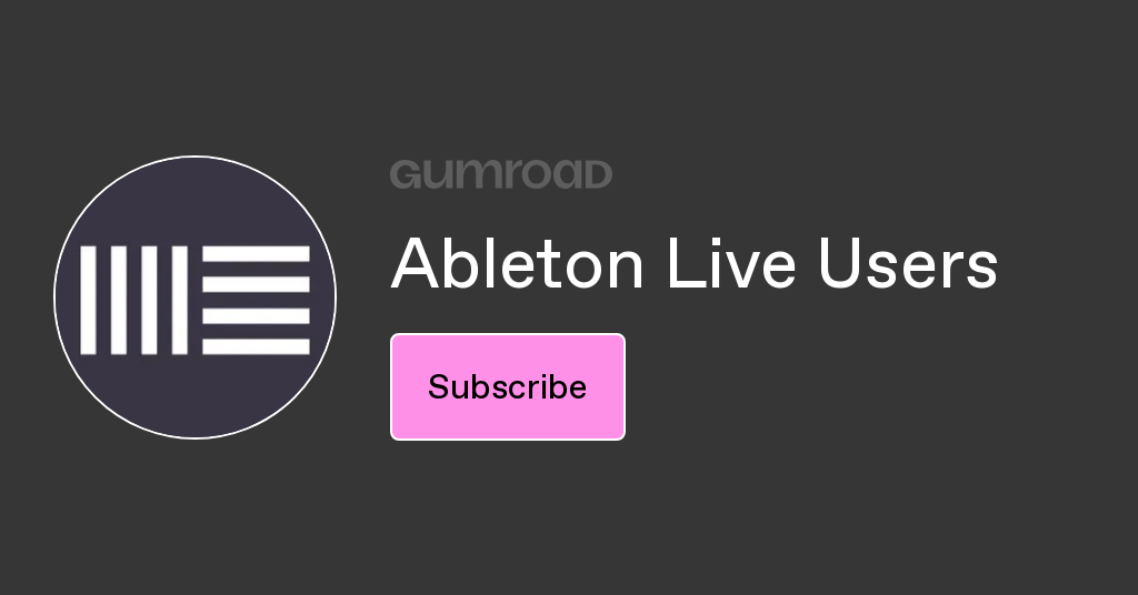 Ableton Live Users