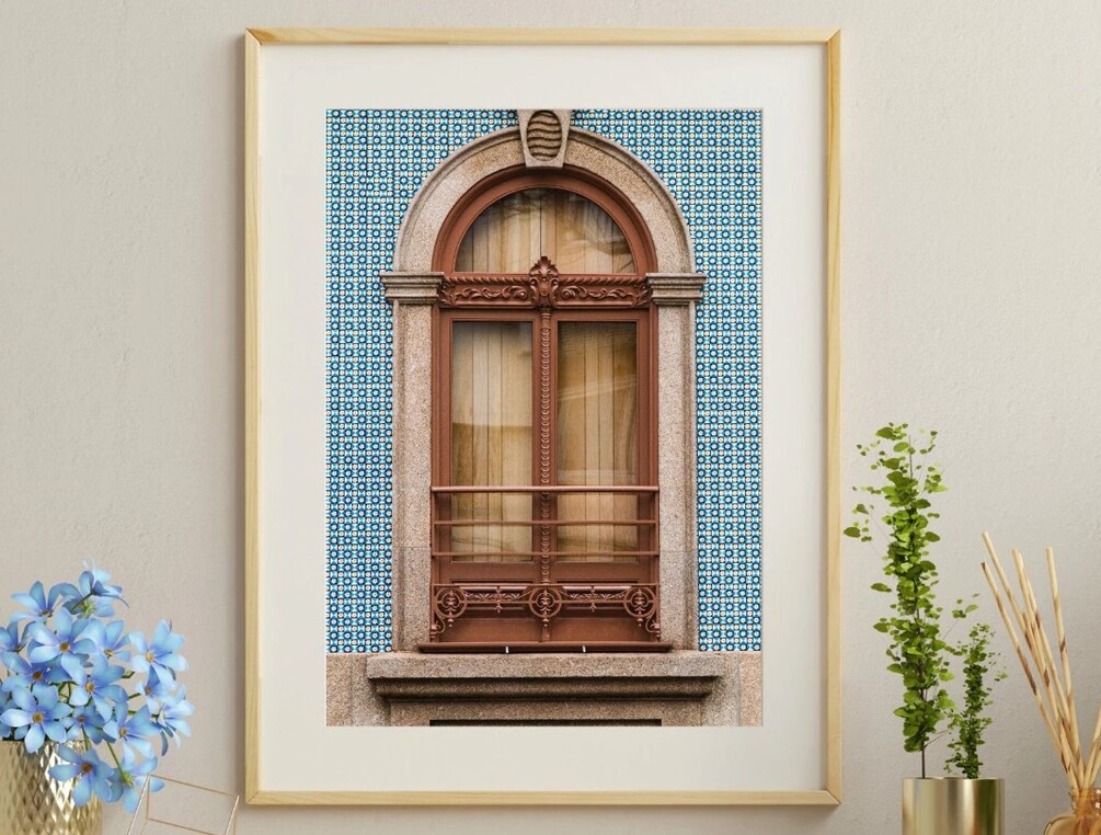 Digital print of Portugal window, Window print, Printable photography ...