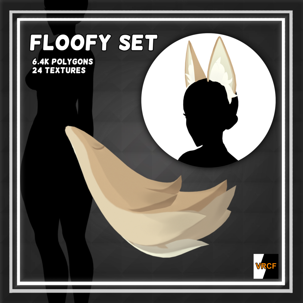 Soups Floofy Set - VRChat Asset