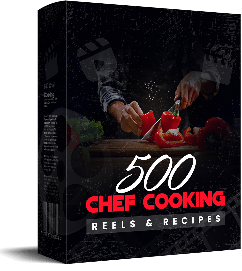 Introducing The 500 Chef Cooking Reels & Recipes Viral Videos Bundle