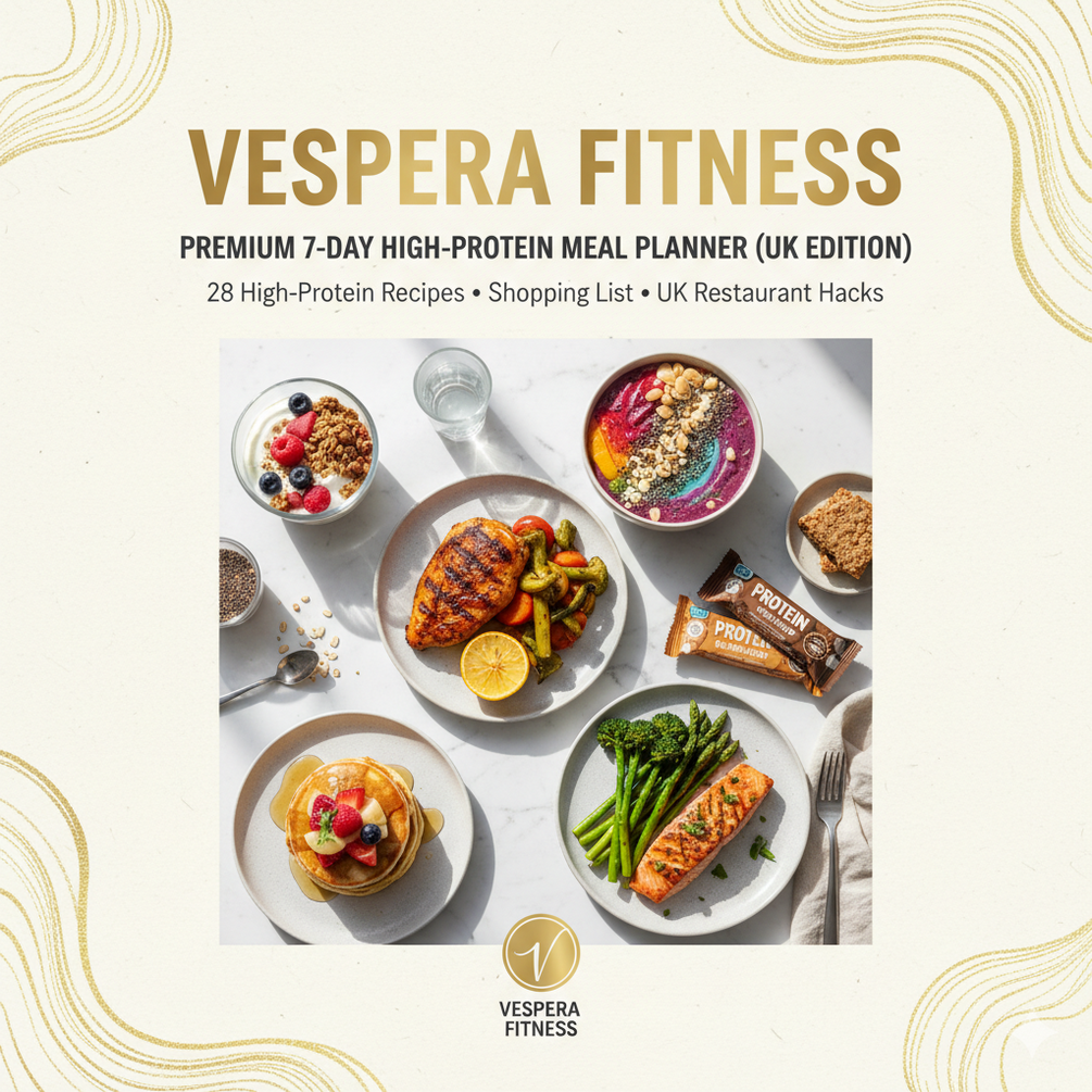 Vespera Fitness – Premium 7-Day High-Protein Meal Planner (UK Edition)