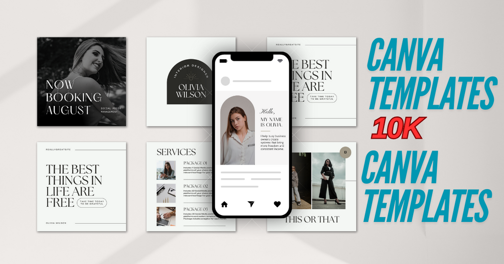 10,000 Editable Canva Templates Bundle – Ultimate Design Collection for ...