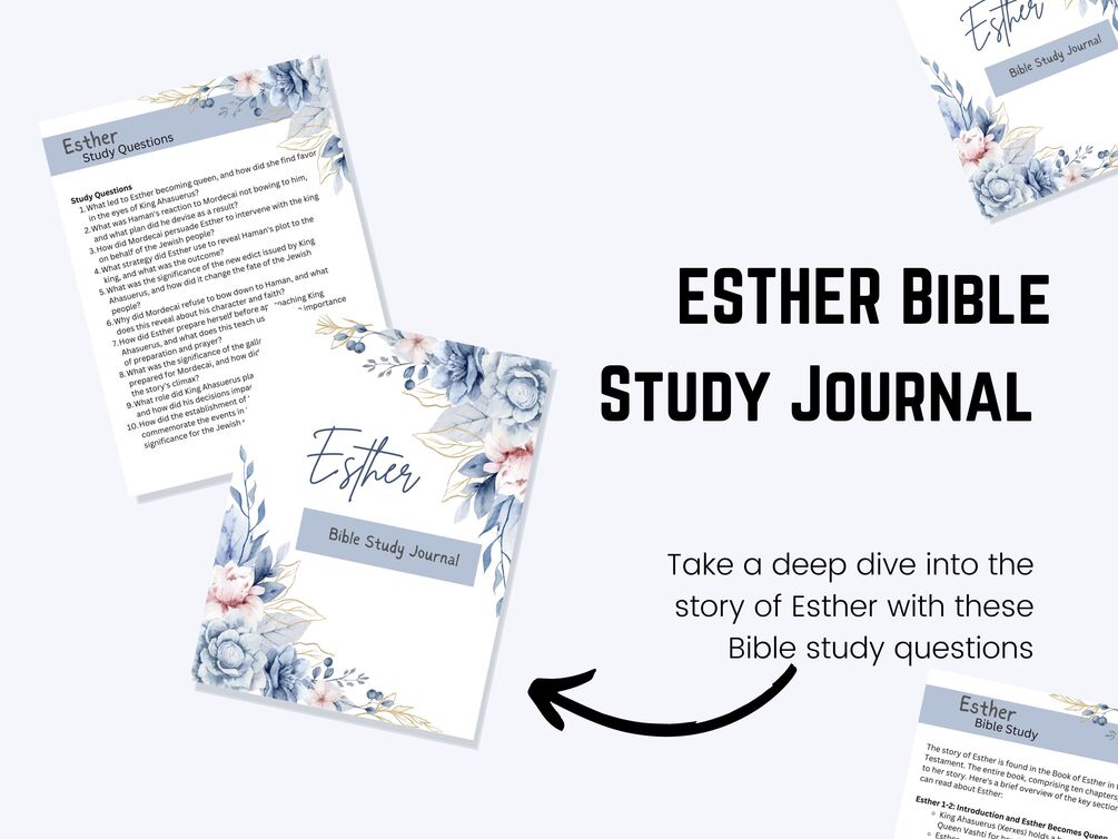 FREE Esther Bible Study Questions