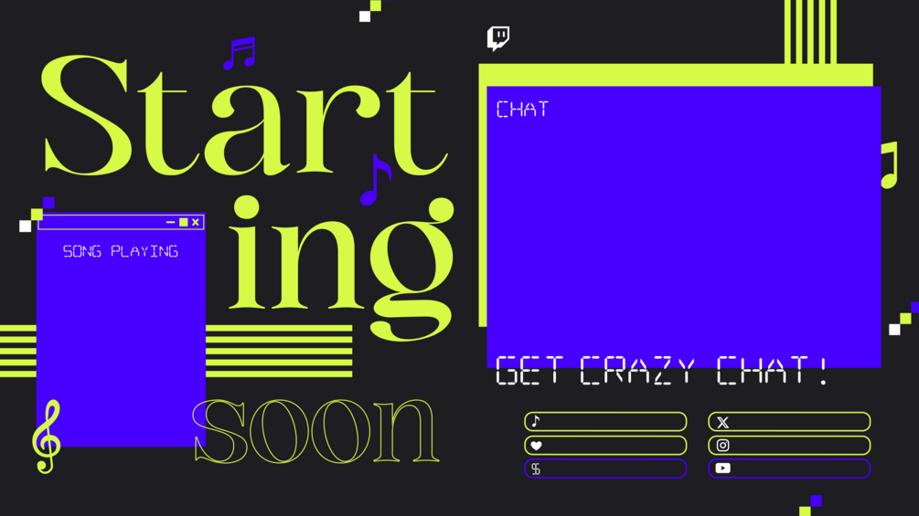 Music Overlays for Streaming