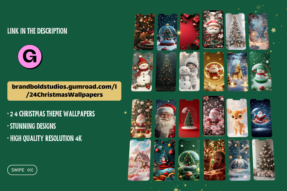 24 Unique Christmas Wallpapers for iPhone & Android