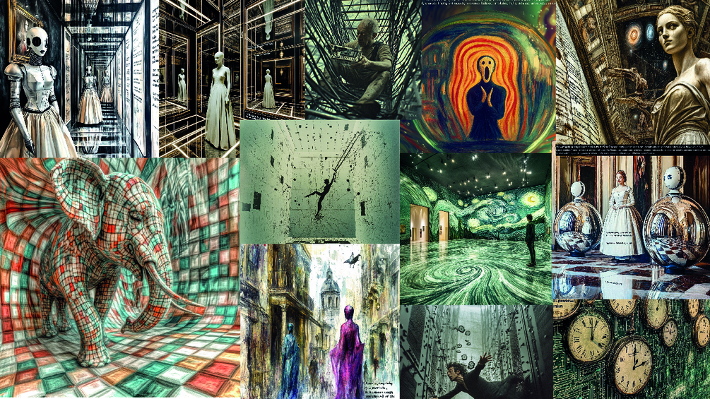 Digital AI assisted art