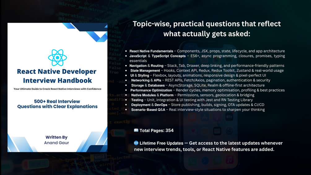 React Native Developer Interview Handbook