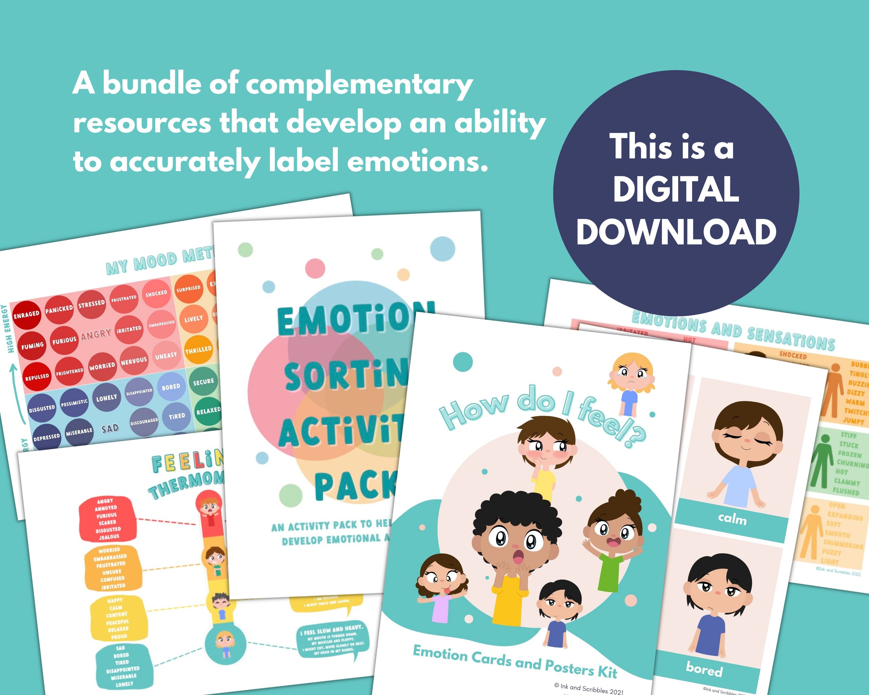 Emotional Awareness and Intelligence Resources for Kids | Feelings ...