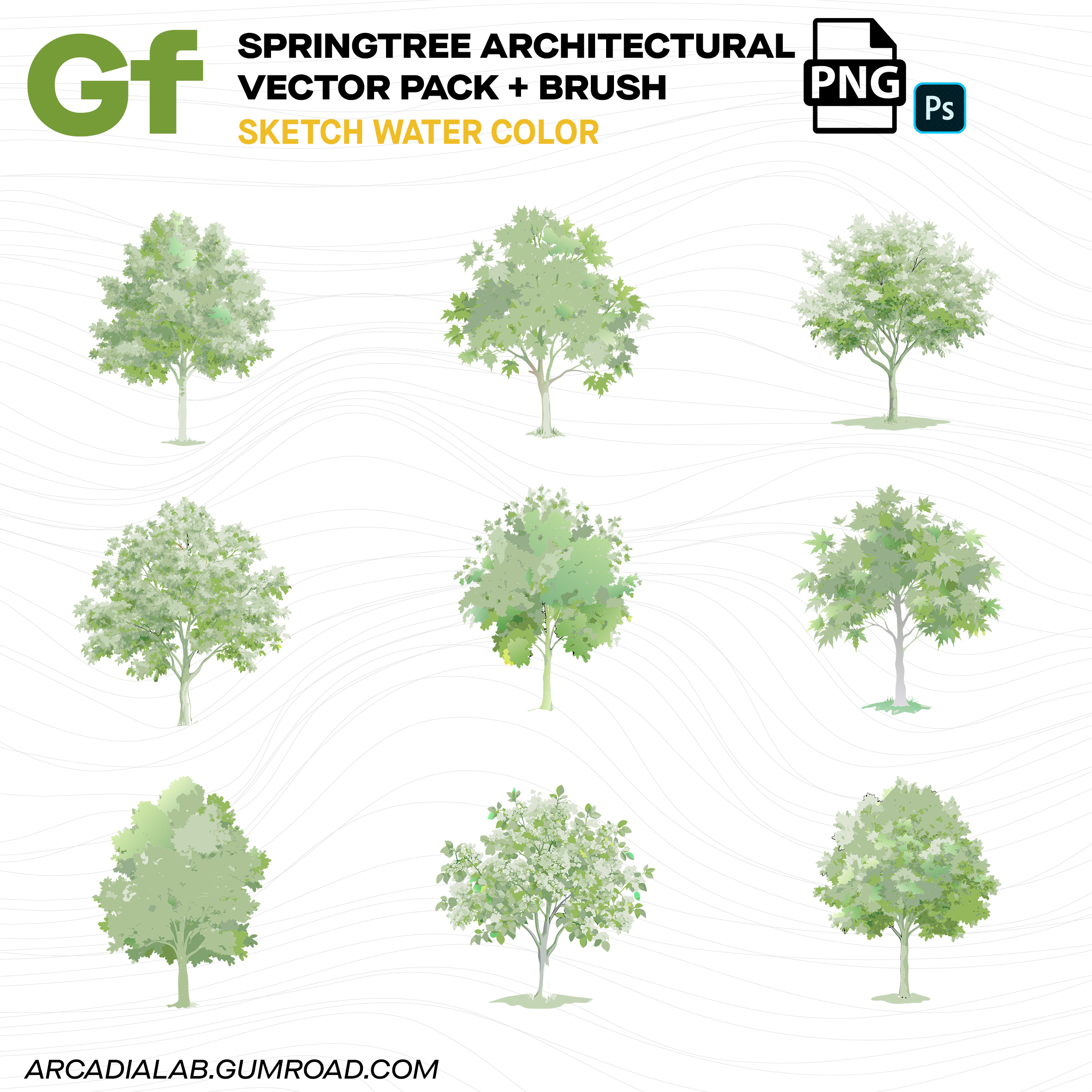 ️ 70+ SpringTree Architectural Vector Packages
