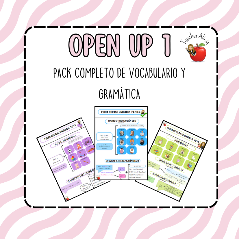 OPEN UP 1 (Pack completo)