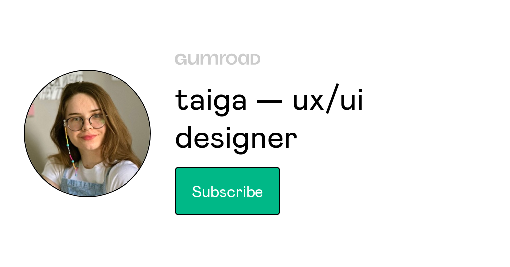 taiga — ux/ui designer
