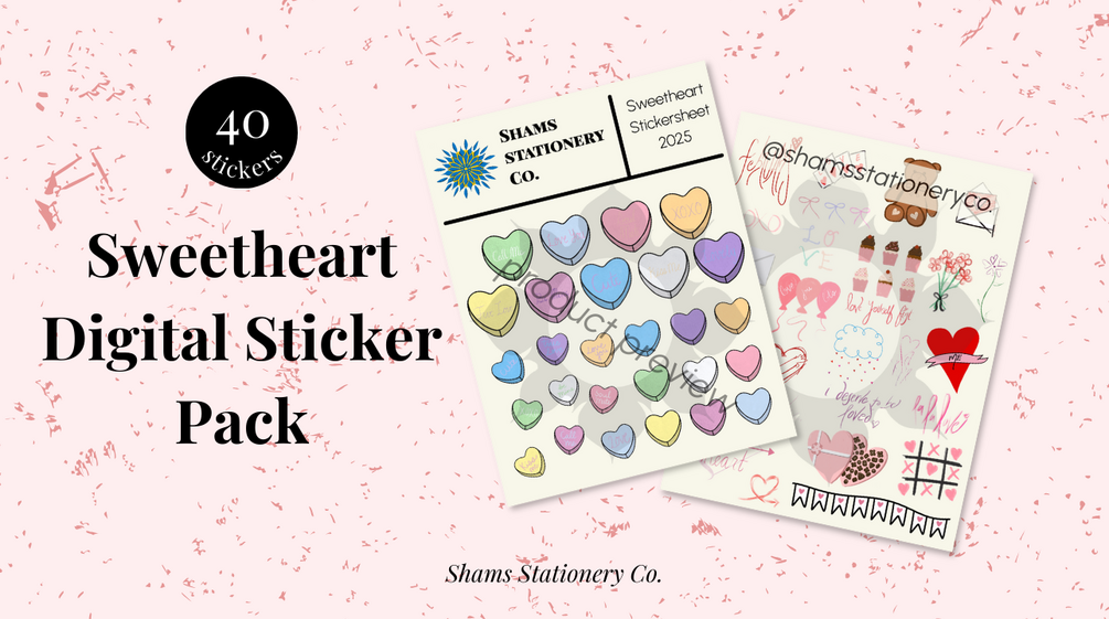 Sweetheart Sticker Sheet