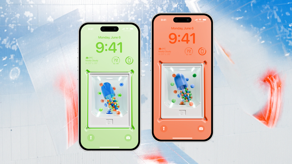 "The Pill" iPhone Wallpaper Pack