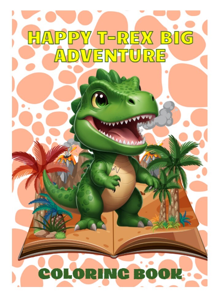 HAPPY T-REX BIG ADVENTURE : Color and Read