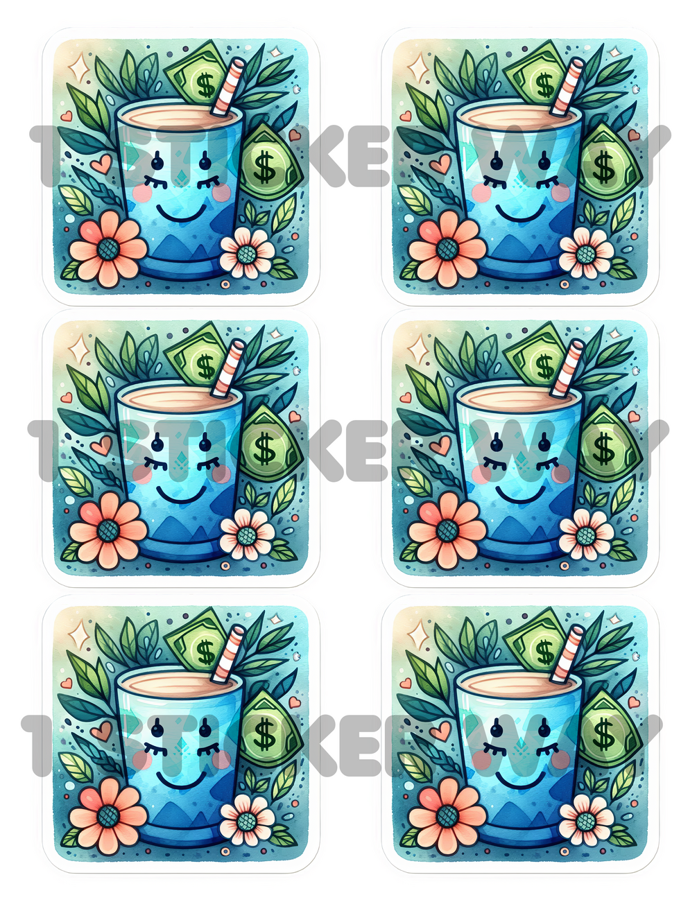 Stickers Set #5- Pay Product