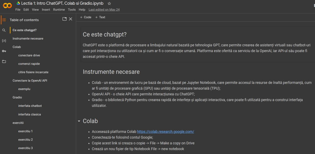 Curs GPT pentru programatori
