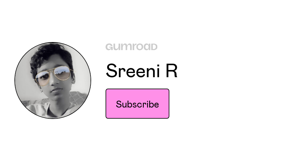 Sreeni R