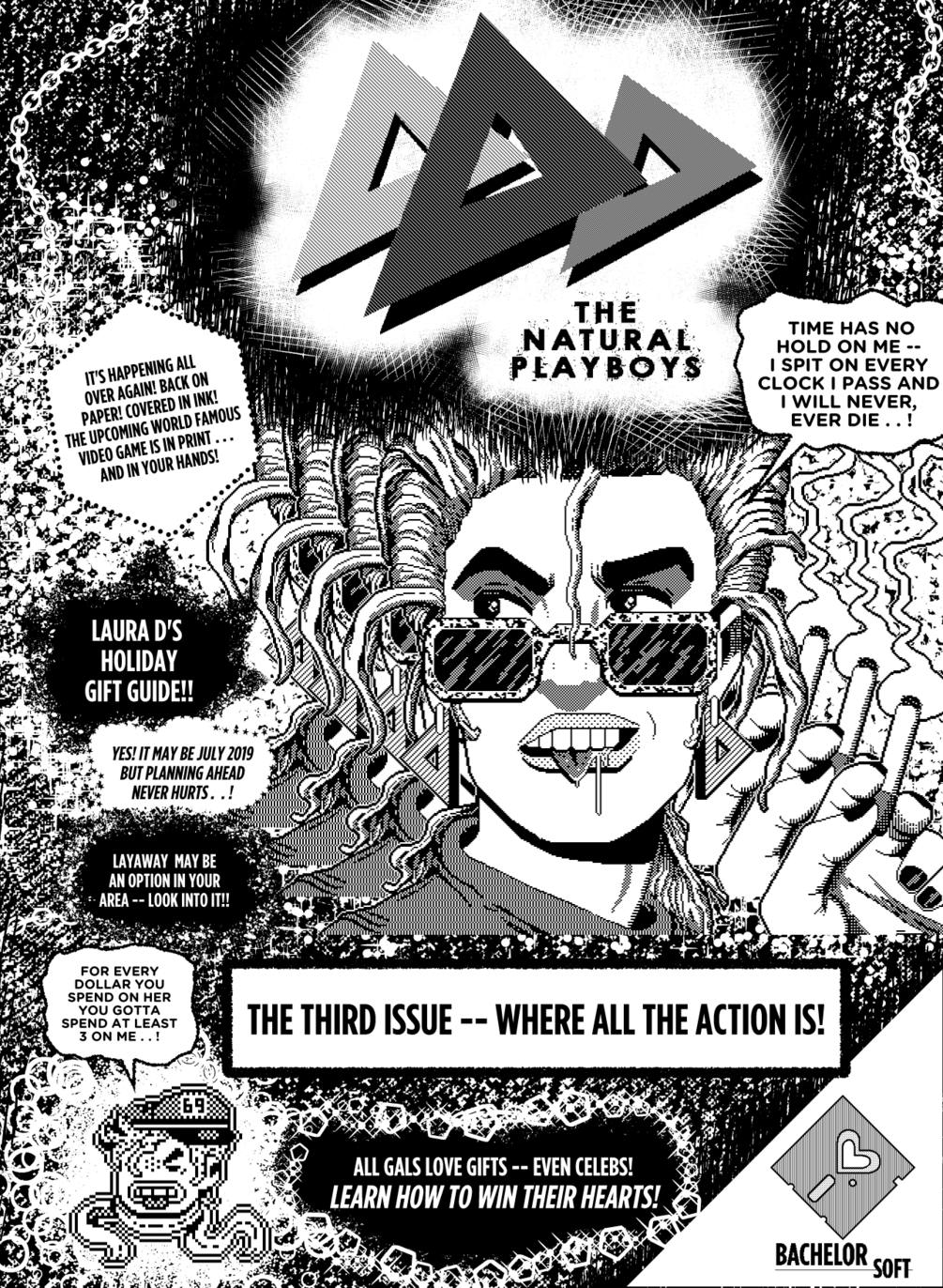 DDD: THE NATURAL PLAYBOYS Zine #3