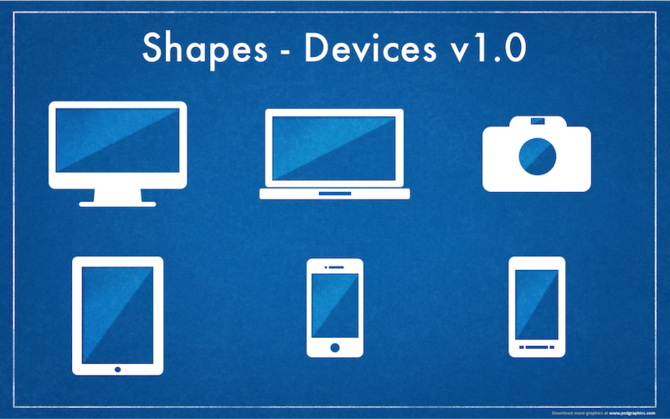 Freebie - Shapes - Devices v1.0
