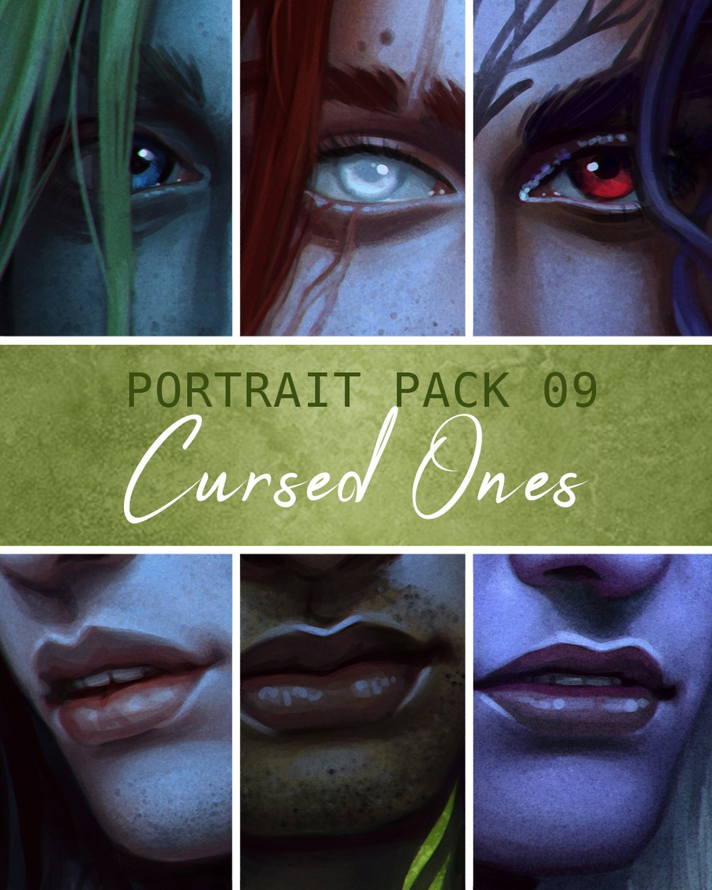Portrait Pack 09 - Cursed Ones