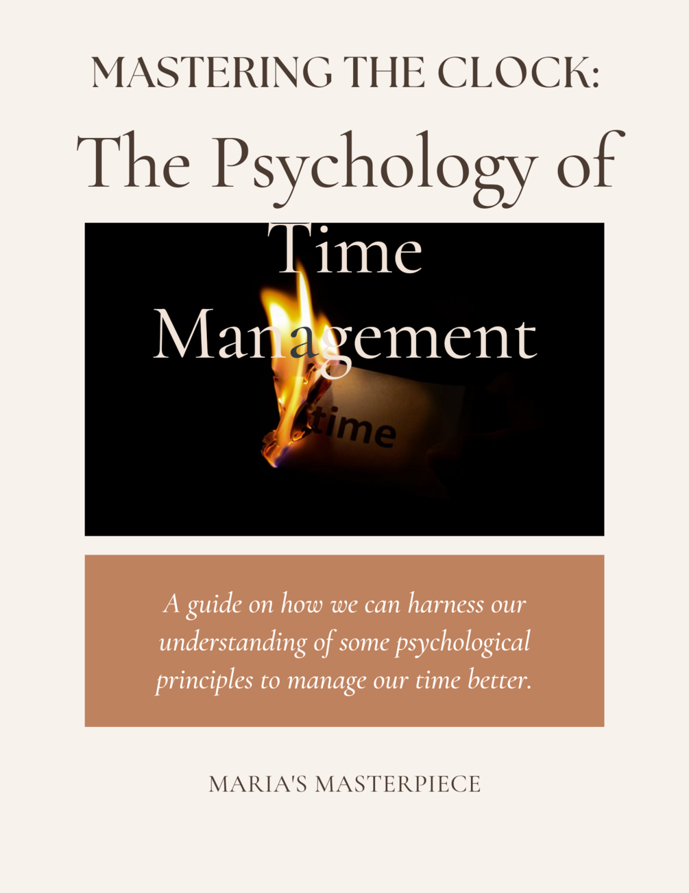 Mastering the Clock: The Psychology of Time Management