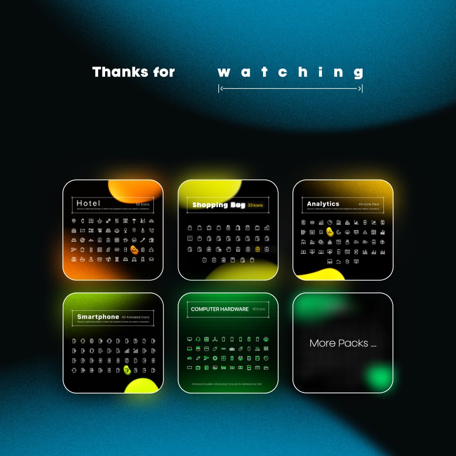 200 General Ui Icons And Icon Motion