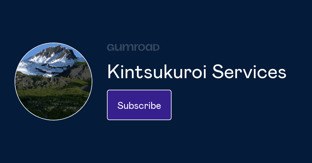Kintsukuroi Services