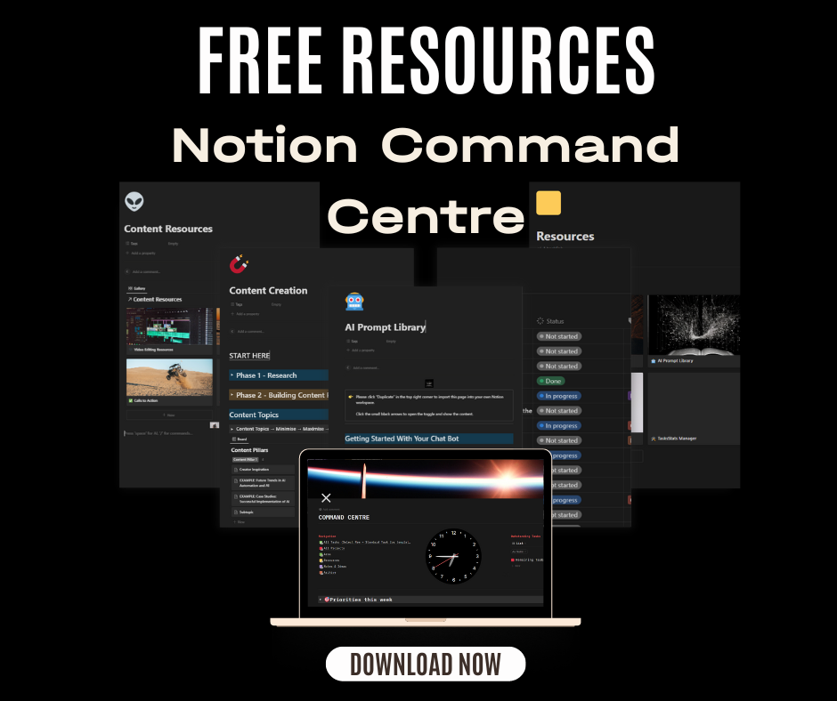 Notion Command Centre