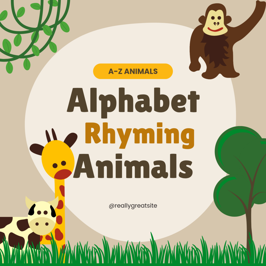 A-Z ANIMAL FLASHCARD