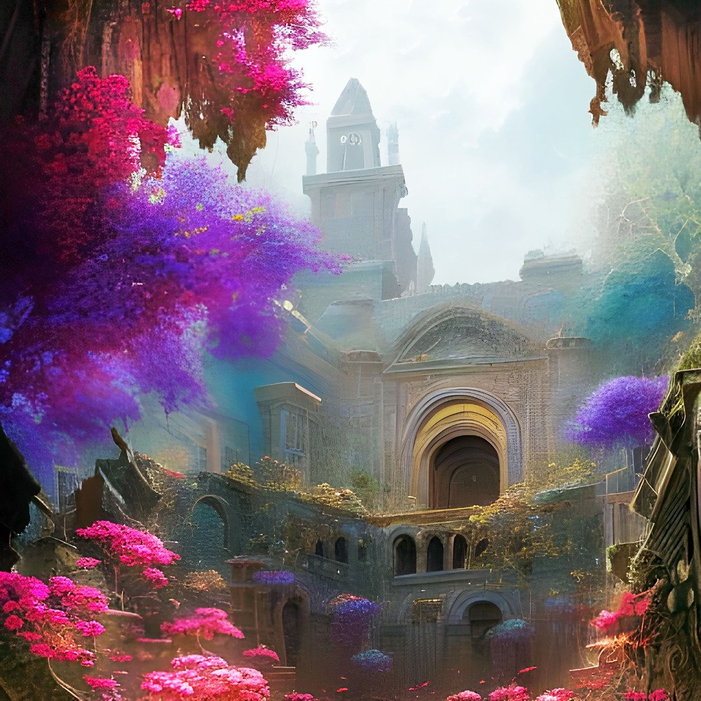 Magic Journeys: City in flowers.