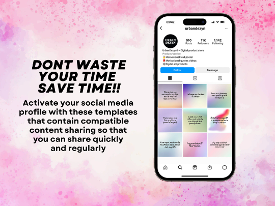 300 Positive Affirmations Quote Pack | Fully Editable Canva Templates ...