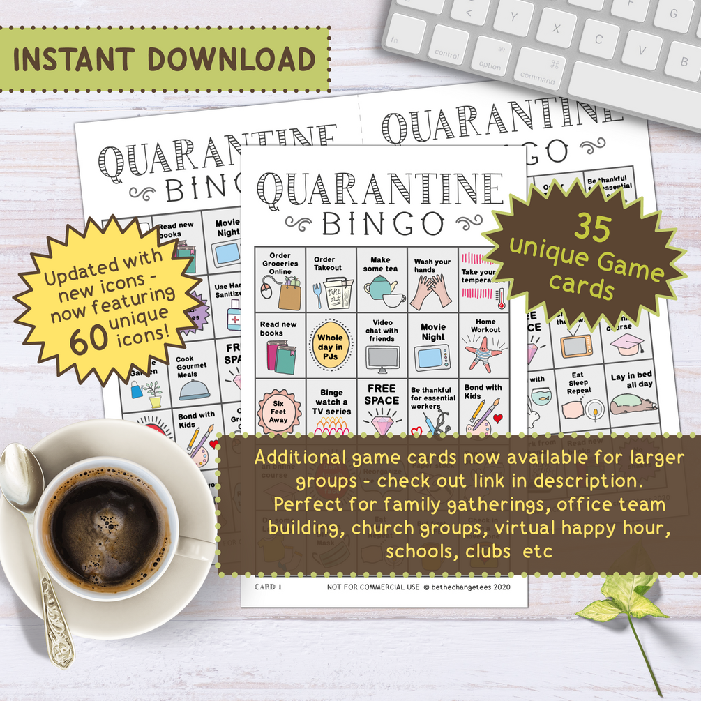 Quarantine Bingo