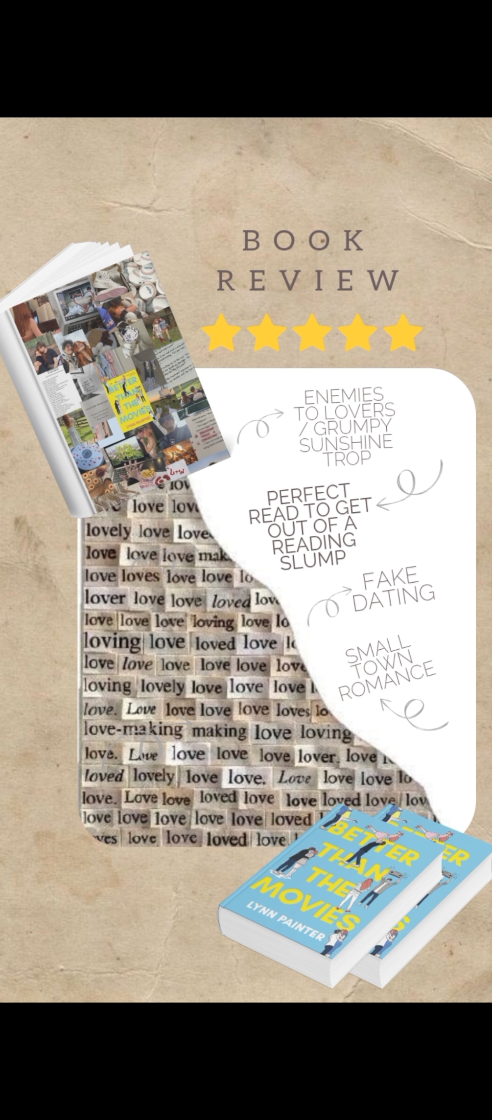 Book Review Template - Editable PDF for book bloggers and readers