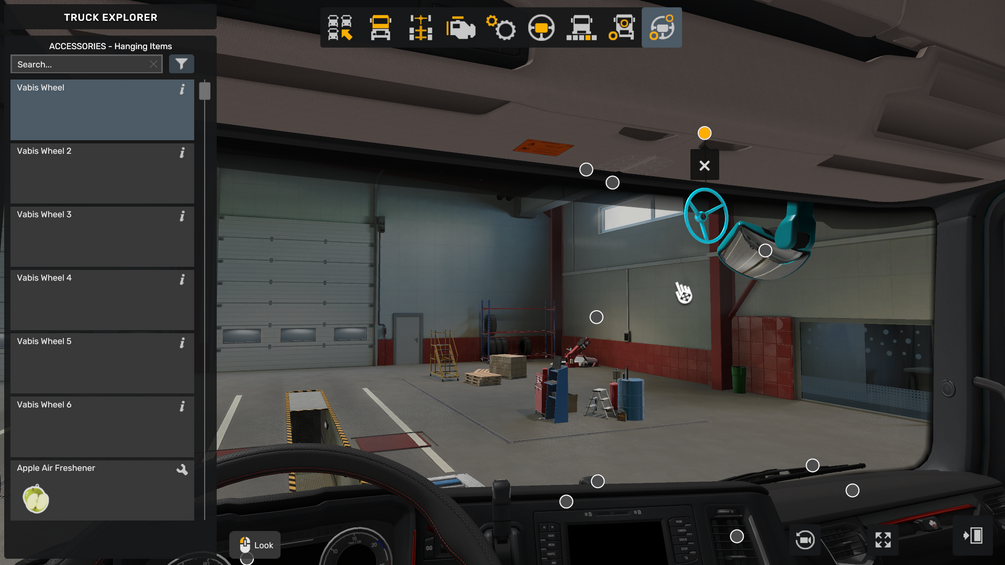 ETS2 - Hanging Vabis Steering Wheel