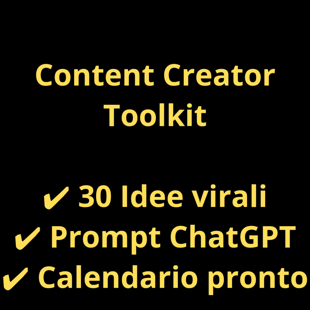 Content Creator Toolkit 2025