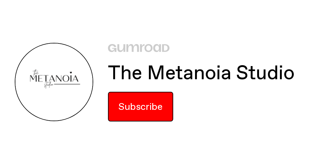 The Metanoia Studio