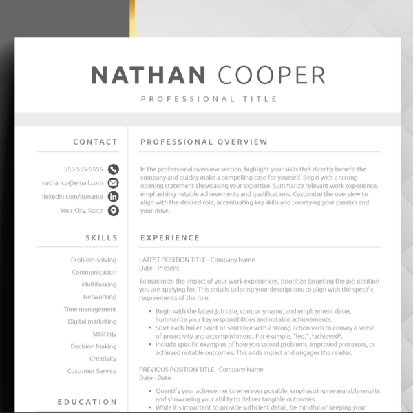 Led Resume