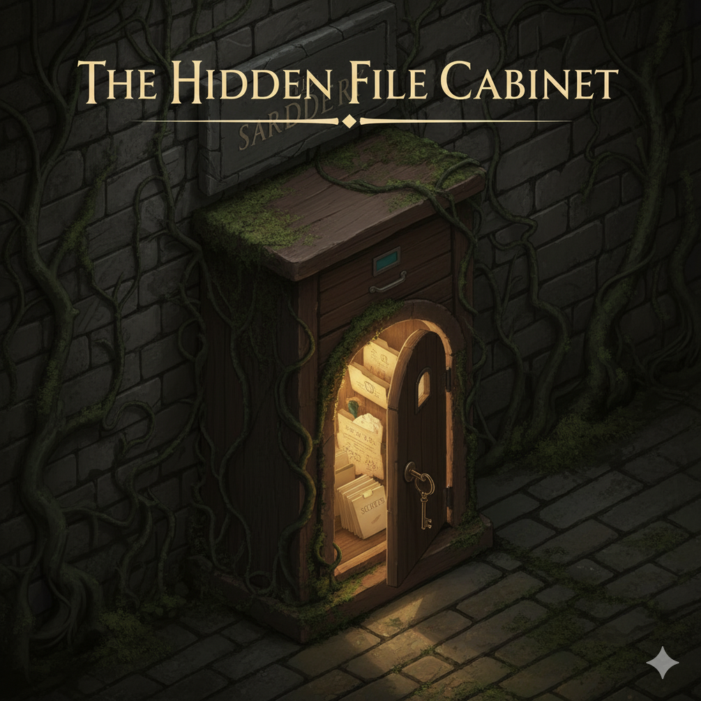 The Hidden File Cabinet