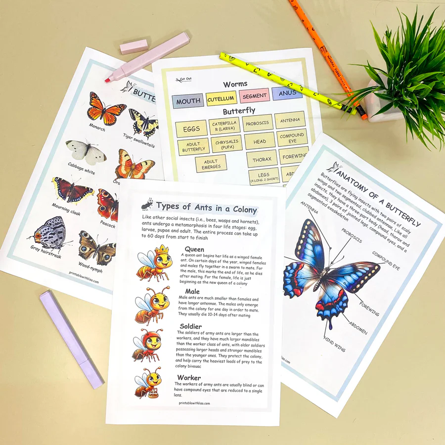Printable Nature Journal | Homeschool Learning Materials | Charlotte ...