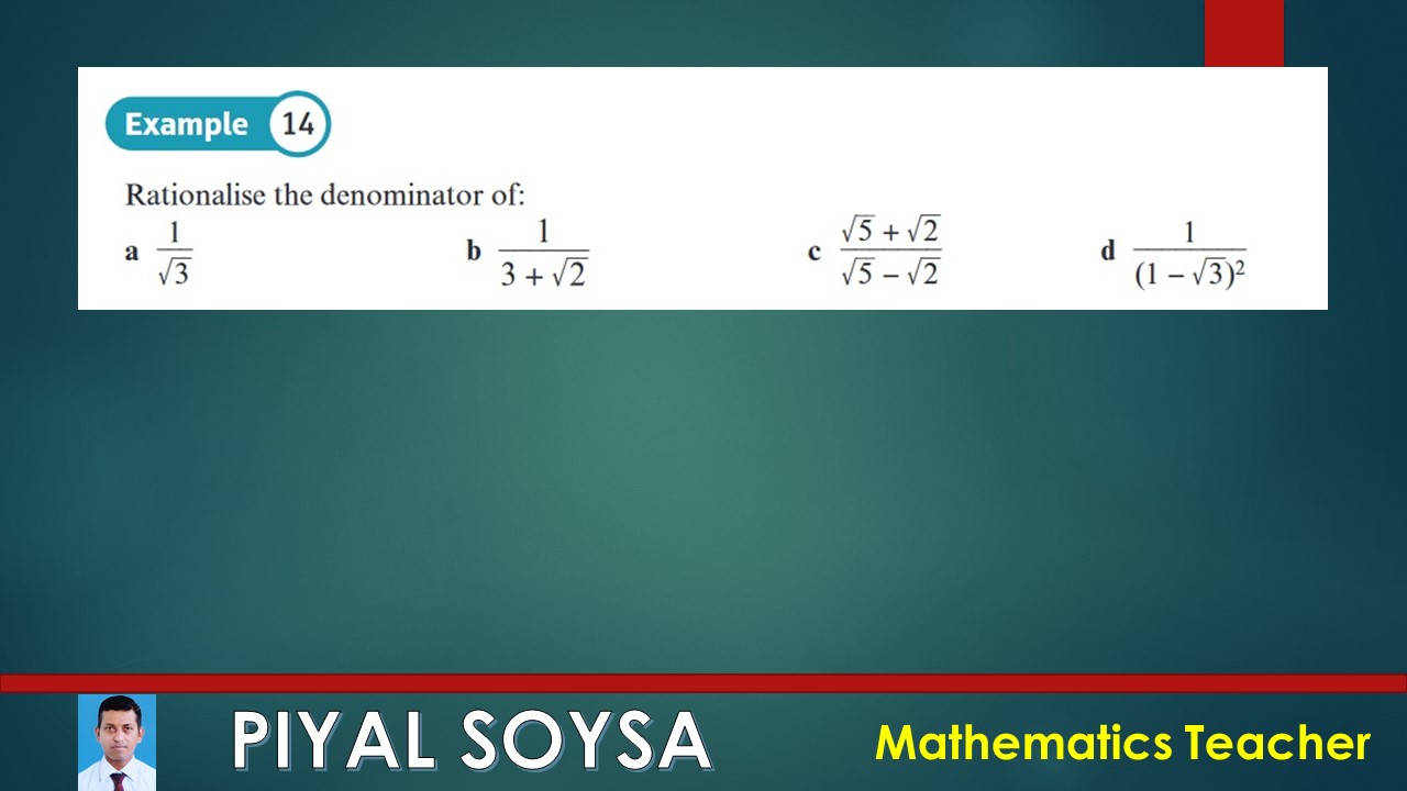 Edexcel Pure Mathematics Lesson 1 Basics