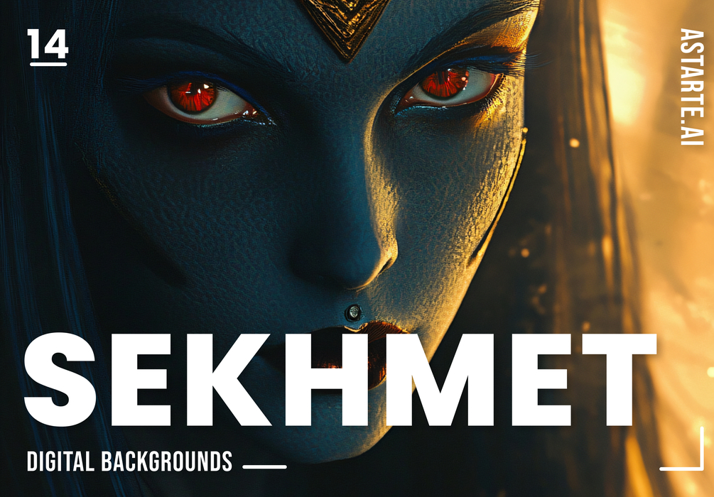 SEKHMET – Digital Background Pack (14 HIGH-RES IMAGES)