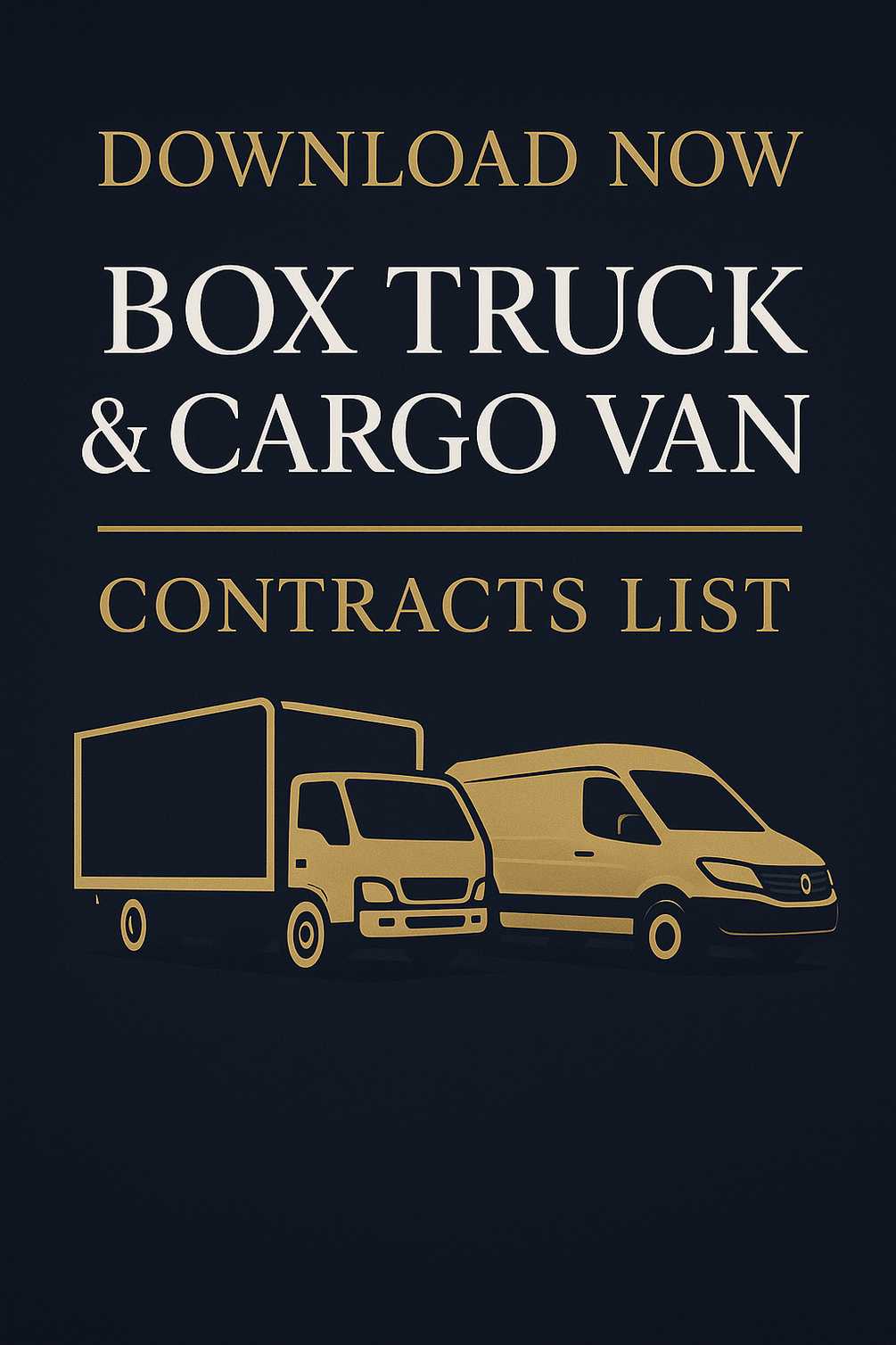 Box Truck & Cargo Van Contracts List