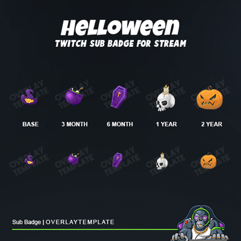 Helloween – Sub Badges