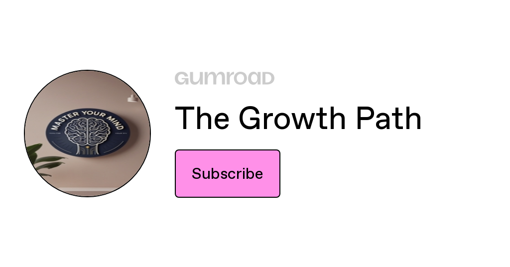 The Growth Path